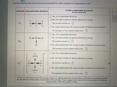 Answered Decide Whether The Lewis Structure… Bartleby