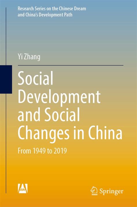 Research Series On The Chinese Dream And Chinas Development Path Social Development Bol