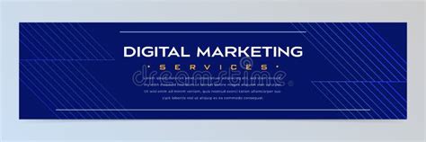 Modern Abstract Linkedin Banner Template Stock Vector Illustration Of Layout Creative 258787221