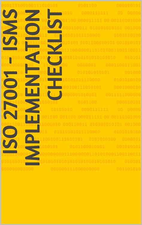 Buy ISO ISMS Implementation Checklist Online At DesertcartKenya