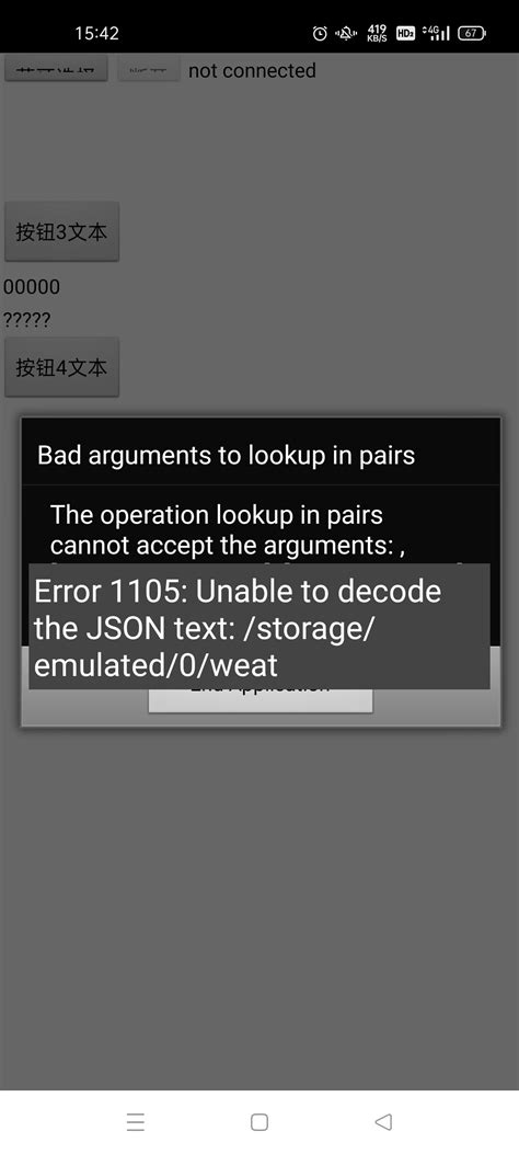 Unable To Decode The JSON Text MIT App Inventor Help MIT App Inventor Community