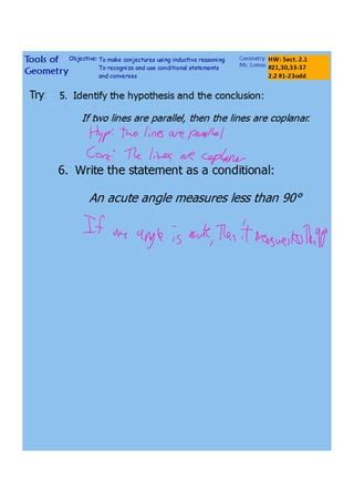 Conditional Statements Pdf