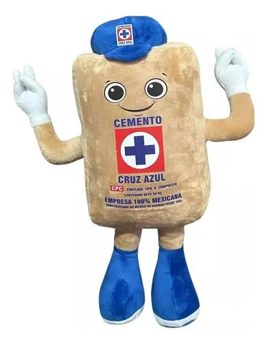 Costalito Azul Peluche Morterito Cruz Azul Meses Sin Interés