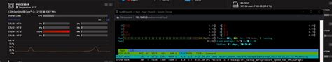 CPU Load Mismatch GUI Dashboard Vs Htop In Terminal Stable Releases