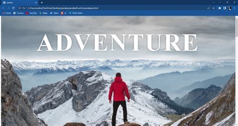 Aniket Kapil On Linkedin Created Parallax Effect Website Love Babbar