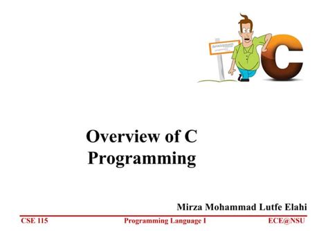 Ch02overviewc Computer Science And Engineeringpdf