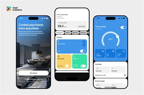 智能家居应用app Ui Kit Fig 云瑞设计