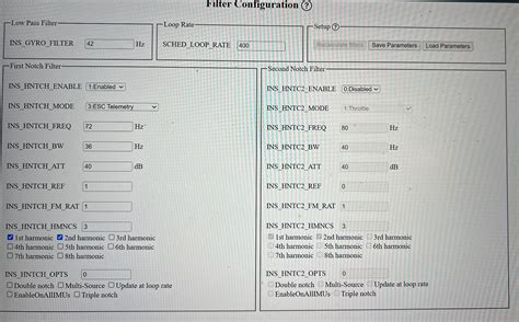 Notch Filters Setup Copter 44 Ardupilot Discourse