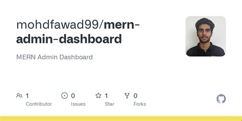 GitHub Mohdfawad Mern Admin Dashboard MERN Admin Dashboard