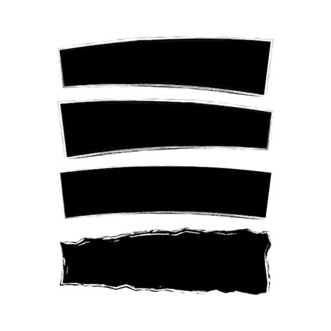 Premium Vector Grunge Shape Vector