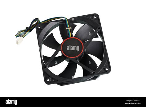 Computer Fan For Cooling Pc Temperature From Overheat Stock Photo Alamy