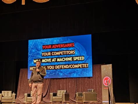 Lots Of Fun Speaking At Cyberconva Today I Focused On How Exponential Technologies Will Disrupt