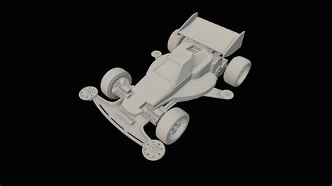 Mini 4wd Super1 Chassis Download Free 3d Model By Nickqd [093d3f7] Sketchfab