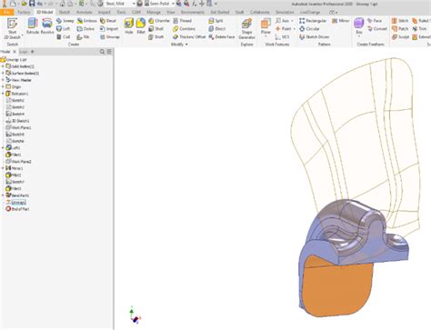 utilise inventor unwrap tool