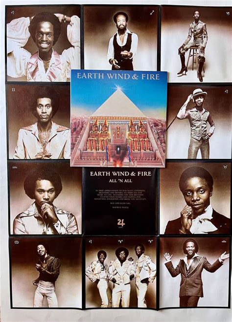 Yahooオークション Earth Wind And Fire All N All Us盤 大判ポス