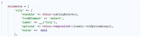 Magento2 Make Dropdown List For Field City In Magento 2 Checkout