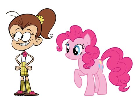 Luan Loud And Pinkie Pie By Dtuazon10 On Deviantart