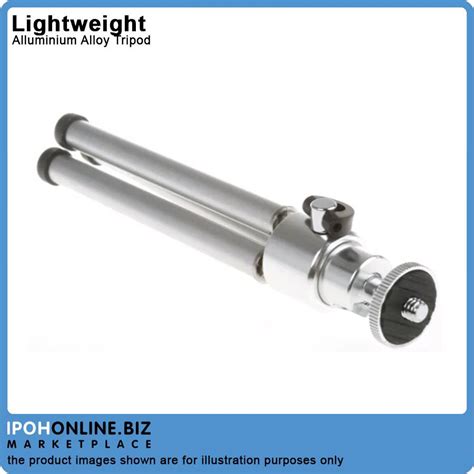 Lightweight Aluminum Alloy Tripod Retractable Adjustable Tripod For