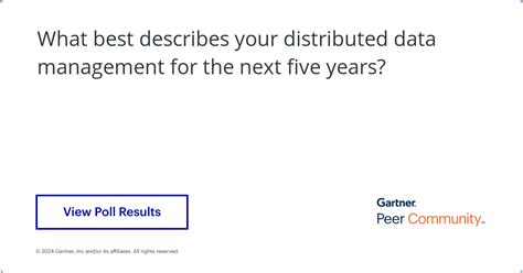 what best describes your distributed data management for the next five