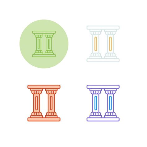 Icono De Vector De Columna 28825725 Vector En Vecteezy