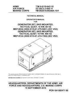 TECHNICAL MANUAL OPERATOR S MANUAL FOR Technical Manual Operator S Manual For Pdf PDF PRO