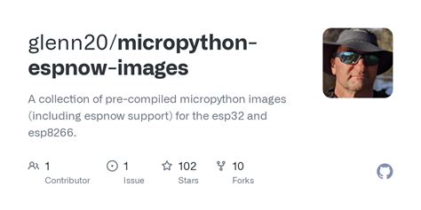 Github Glenn Micropython Espnow Images A Collection Of Pre Compiled Micropython Images