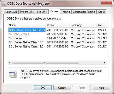 Sql Server Native Client Odbc Driver Download Fozcms