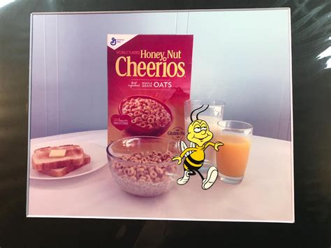 Animation Production Cel Of Buzz Bee From 1980s Honeynut Cheerios