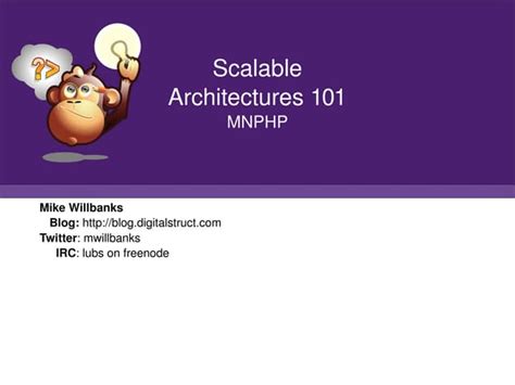 Scalable Architecture 101 Ppt