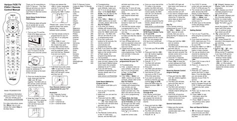 Verizon Fios Remote Programming Change Comin