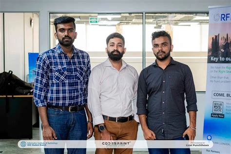 Dinidu Dewmin Ekanayake On Linkedin Codesprint8 Prototype Ieeesbiit Ieeewieiit Ieeecsiit