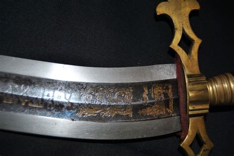 Unusual Shotel Ethnographic Arms And Armour