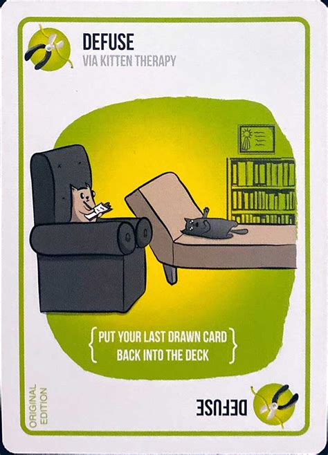 Defuse Card Rules Exploding Kittens Here Be Kittens