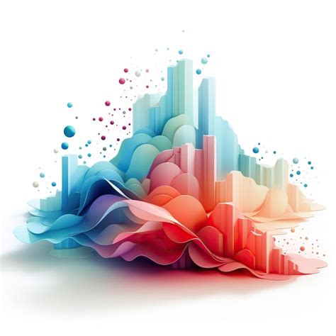 Premium Vector Minimal Vector Data Visualization On White Background