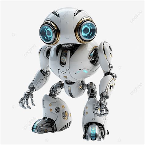 لعبة روبوت لطيف أزرق فتحة تقنية Png صورة للتحميل مجانا