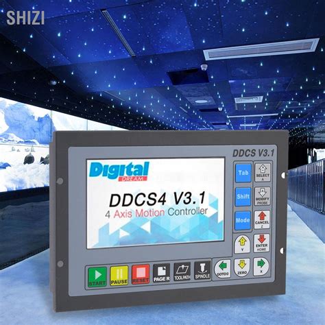 Shizi Ddcs V3 1 Cnc Motion Controller รองรับ Usb Flash Disk พร้อม Hand Wheel Shopee Thailand