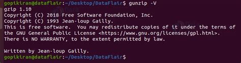 Gunzip Command In Linux Dataflair