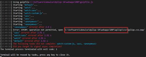 Gulp No Longer Works Apliqo Ux Cubewise Forum