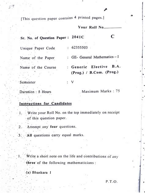 General Mathematics 1 Pyq 2022 Pdf