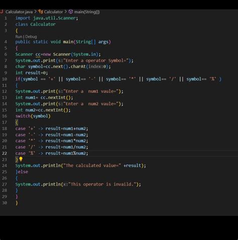 S Ashwin On Linkedin Java Program To Calculate Two Number Using