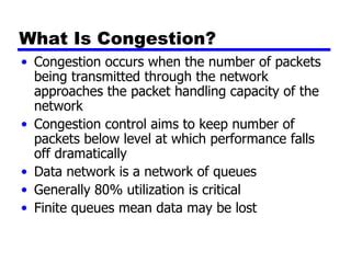 Congestionin Data Networks PPT