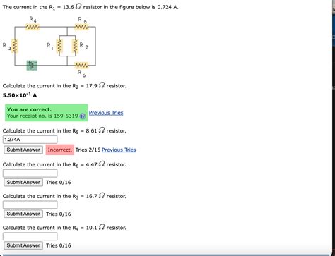Solved The Current In The R1 13 6Ω ﻿resistor In The Figure
