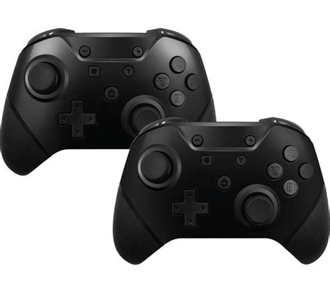 Buy Hyperkin Nuchamp Wireless Controller For Nintendo Switch Black Twin Pack Currysie