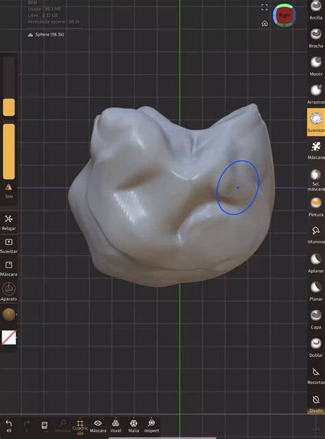 Ipad Crash Using Trim Bug Report Nomad Sculpt