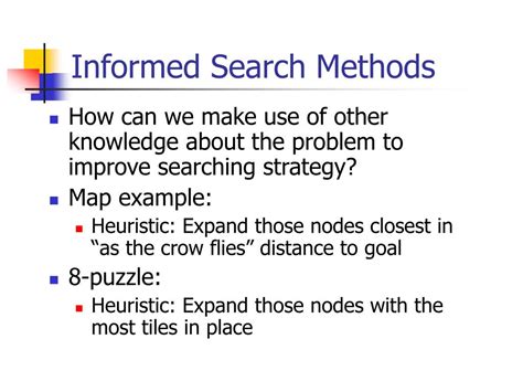PPT Informed Search Methods PowerPoint Presentation Free Download ID 828529