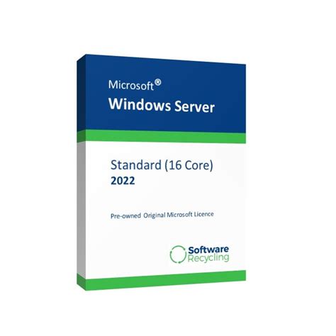 Windows Server 2022 Standard 16 Core Software Recycling