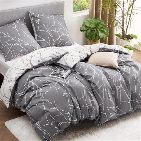 Bedsure Bettwäsche 135x200 4teilig Bettbezug Bettwäsche Sets 135 X 200 Cm 2er Set Mit 2