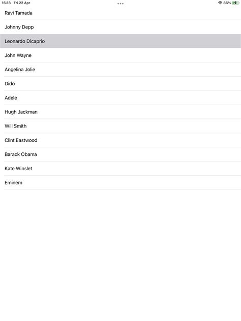 github janirefdez uitableviewexample ios basic app made in uikit