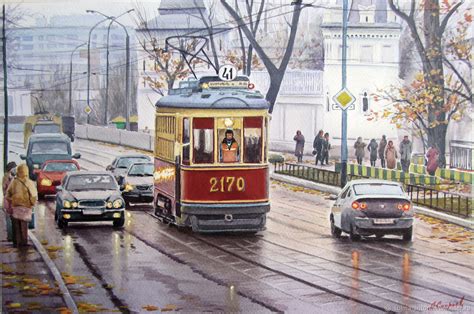 Старый трамвай картины 97 фото