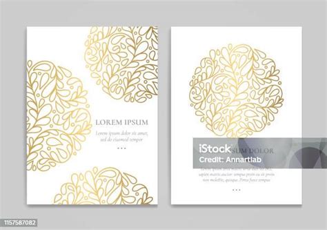 골드와 화이트 빈티지 인사말 카드 디자인 고급 벡터 장식 템플릿입니다 초대장 전단지 메뉴 브로셔 엽서 배경 벽지 장식 포장 또는 원하는 아이디어에 적합합니다 0명에 대한